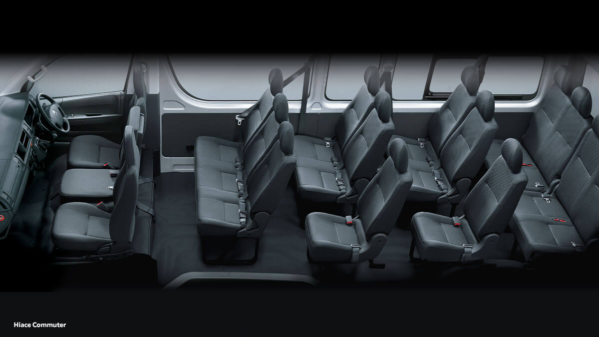 Toyota HiAce Commuter | Hartono Rent Car